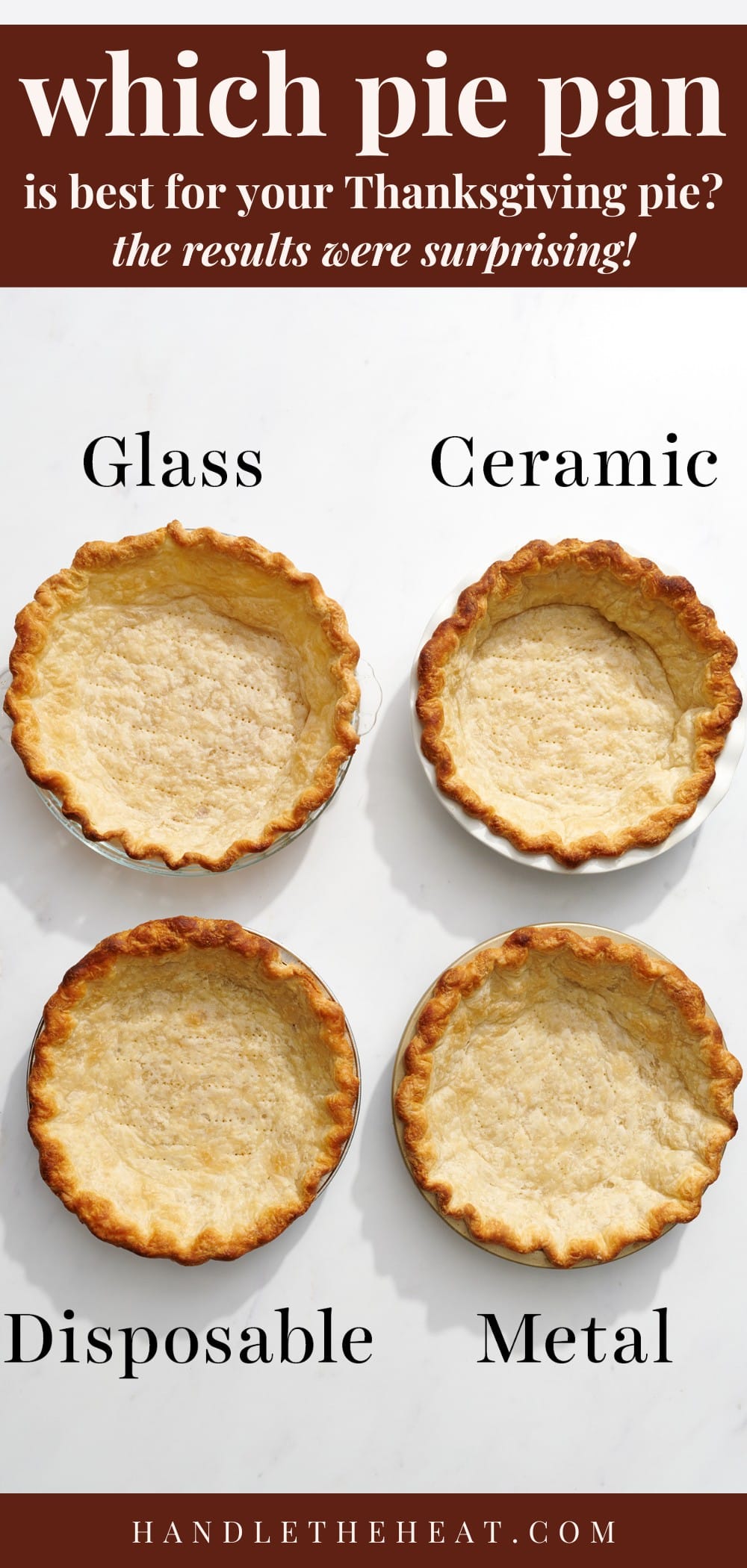 Best Pie Pan - Handle the Heat
