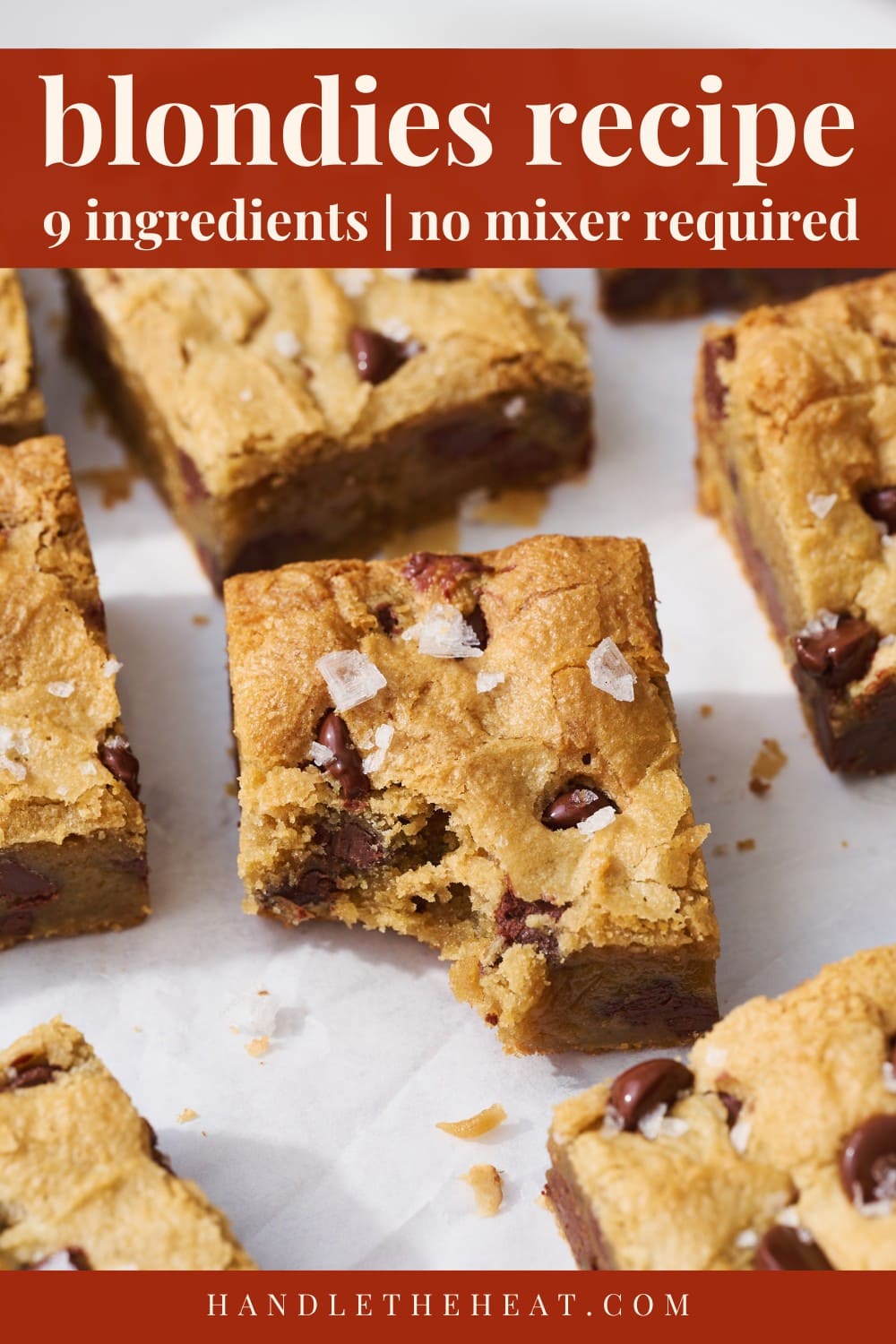 One-Bowl Chewy Blondie Recipe
