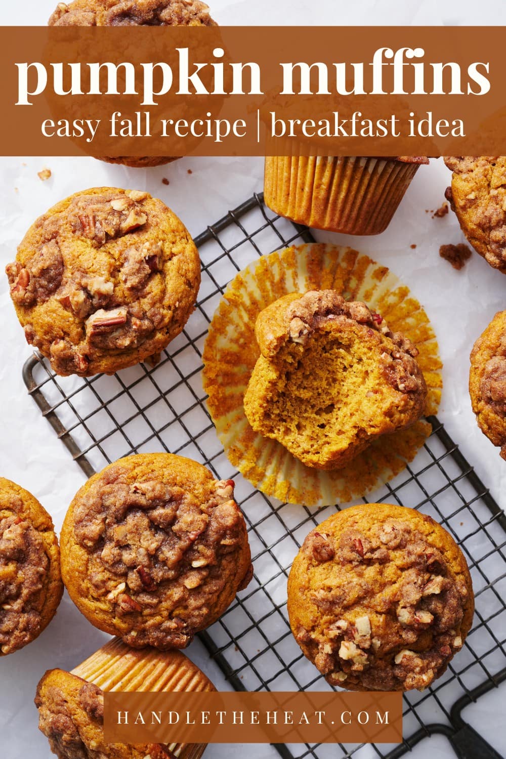 Pumpkin Muffins - Handle the Heat