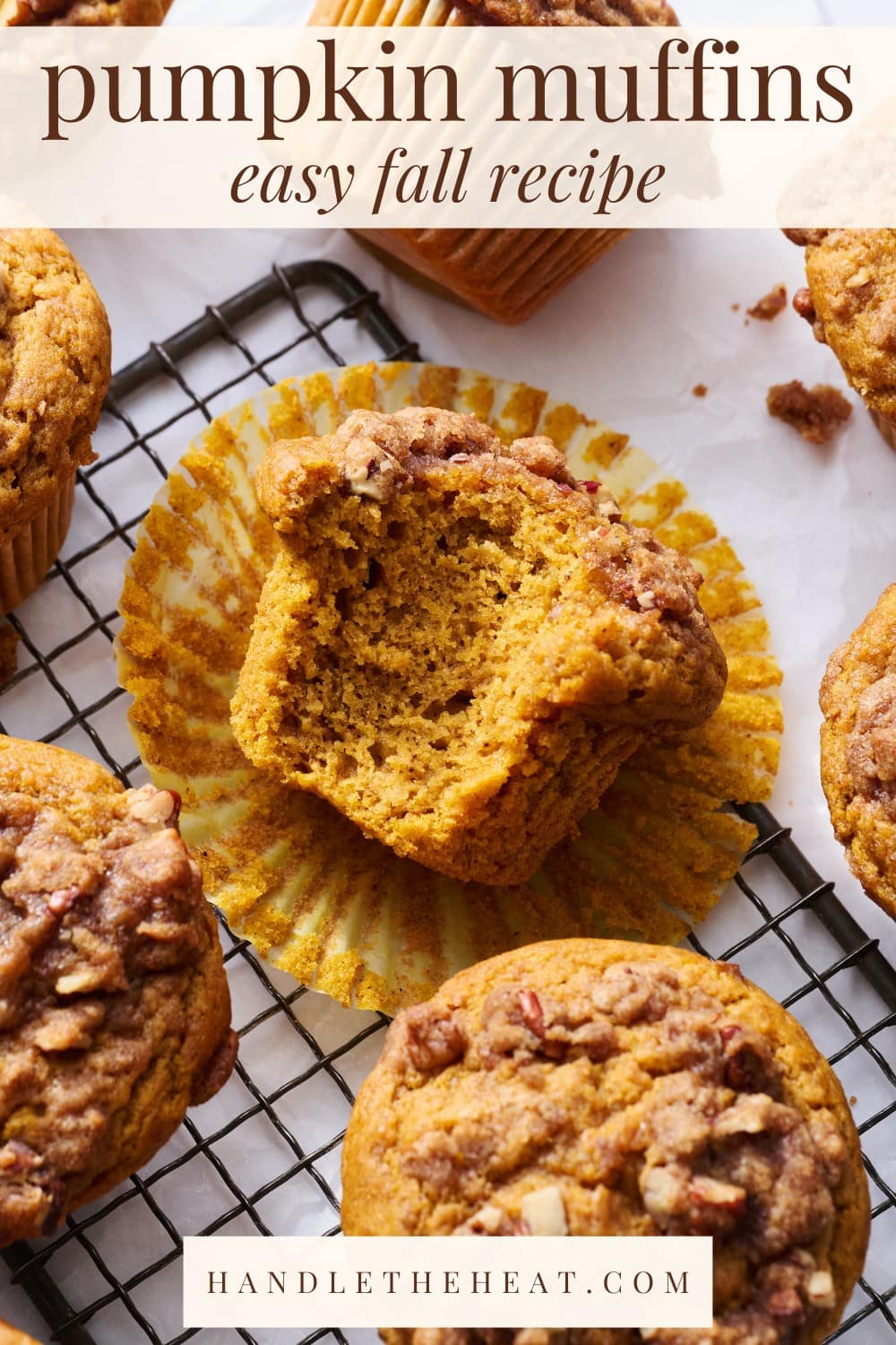 Pumpkin Muffins - Handle the Heat