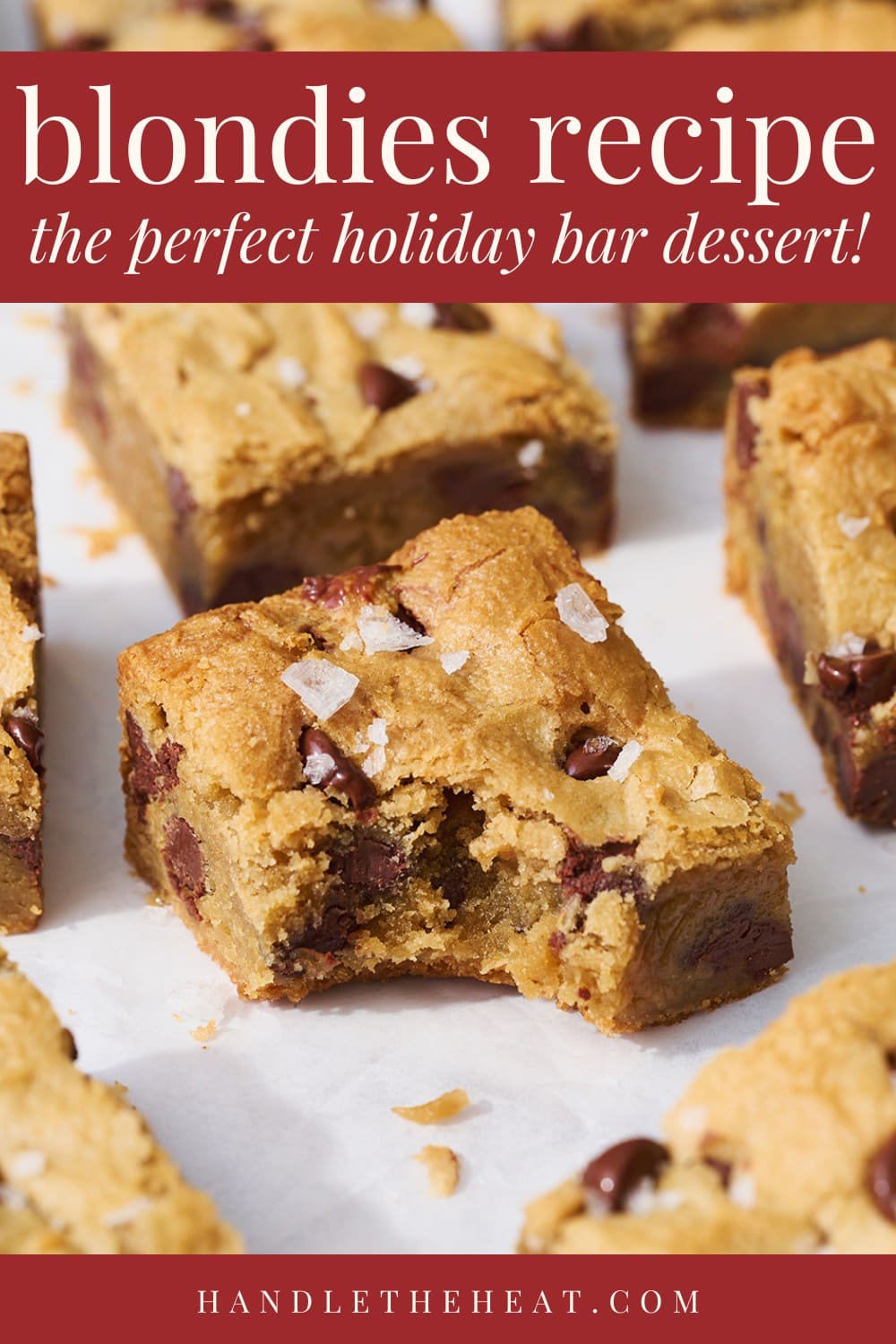 One-Bowl Chewy Blondie Recipe