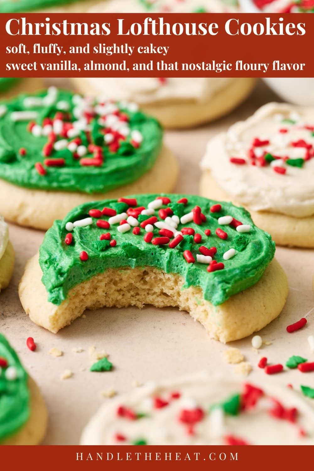 Christmas Lofthouse Cookies - Handle the Heat